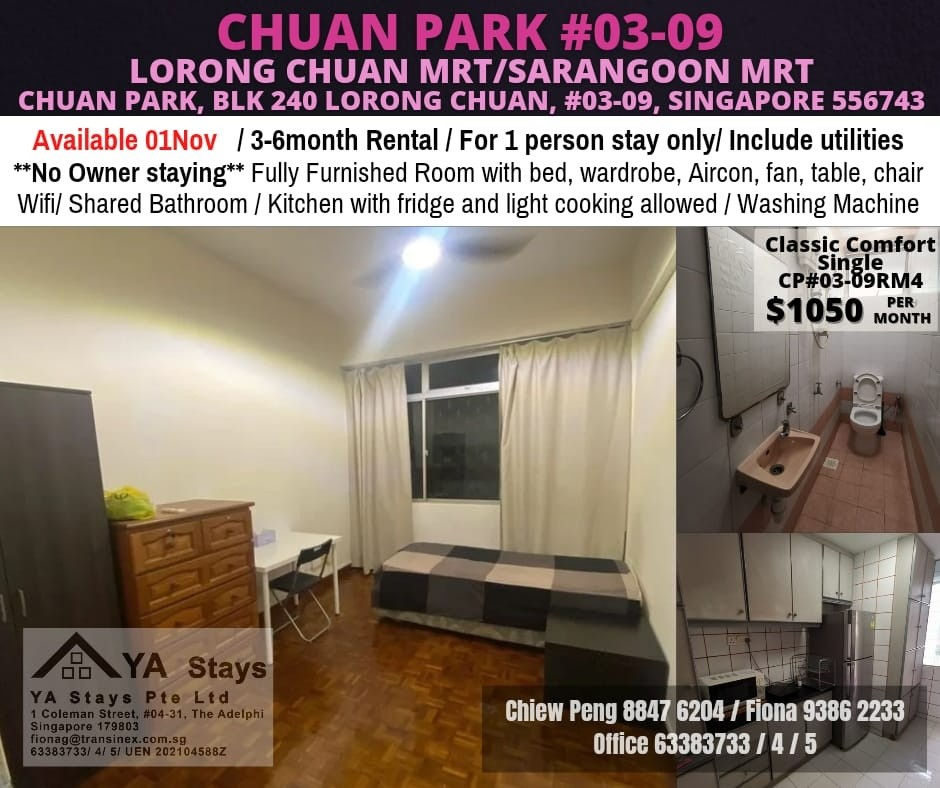 Available 01 Nov / 6 Month Rental /Common Room/Strictly Single ...