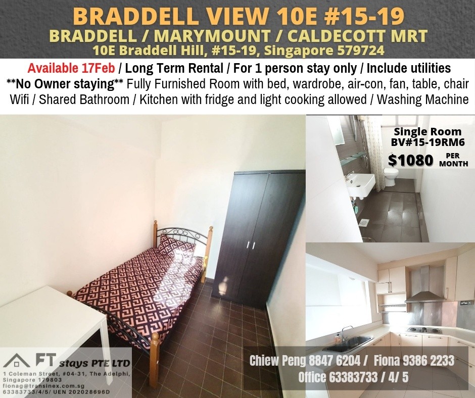 Braddell MRT / Marymount MRT / Caldecott MRT / Min 3 - 12 Month Rental ...